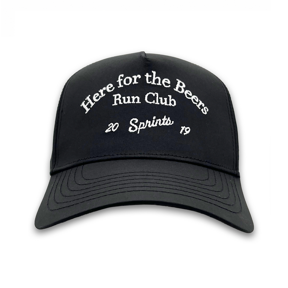 Here for the Beers Run Club Structured VP Hat (Unisex) – Sprints INC