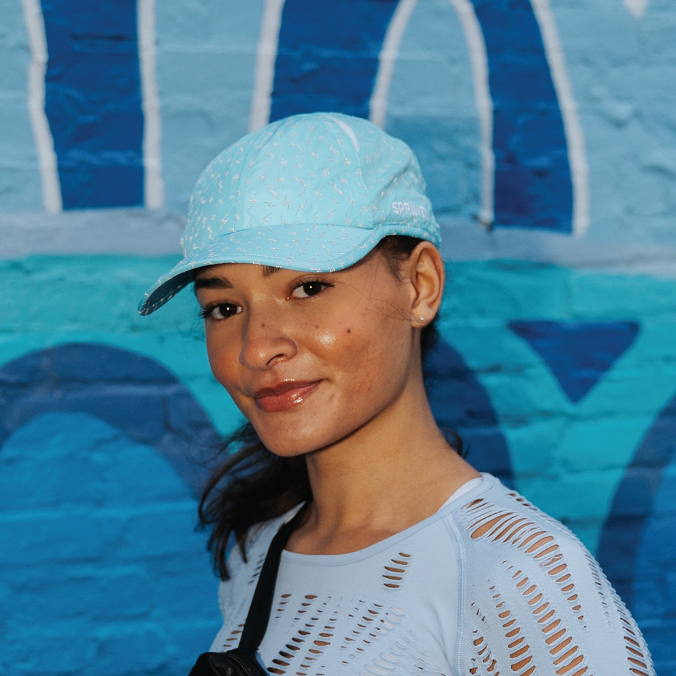 Electric Azure Flash Reflective OG Hat (Unisex) – Sprints INC