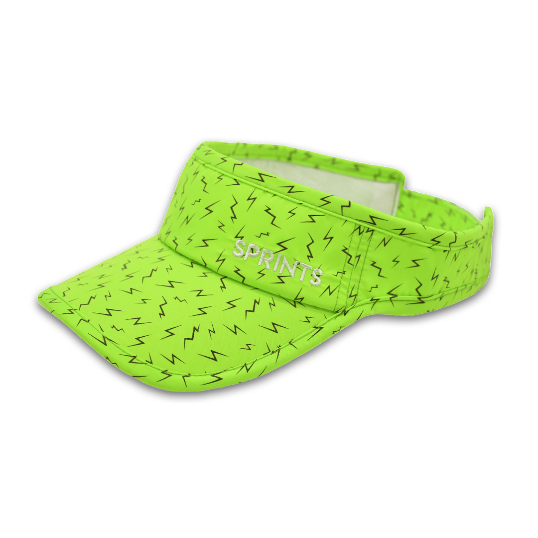 Neon Flash Reflective Green Visor (Unisex) – Sprints INC