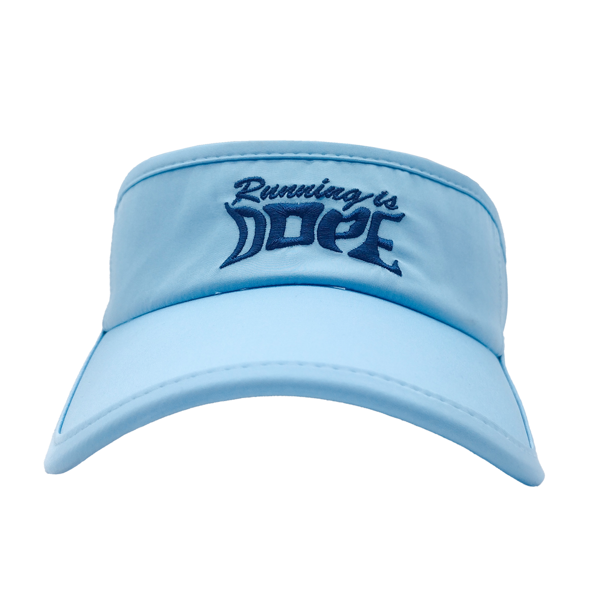 Bye Blue, Bye Running Is Dope Visor (Unisex) – Sprints INC