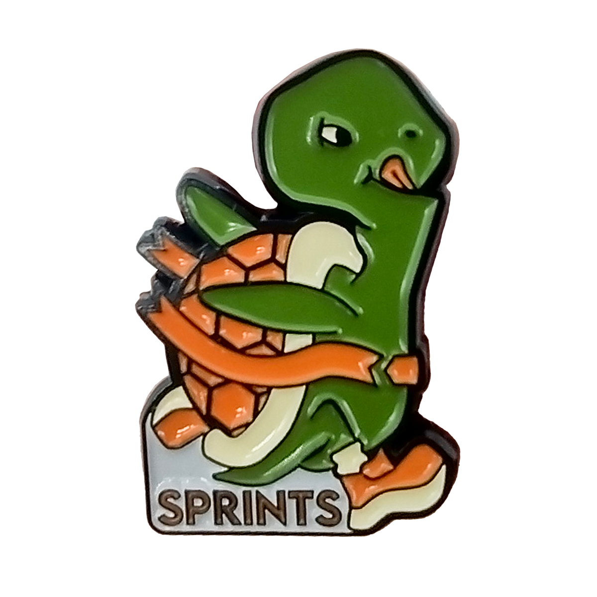Sprints Turtle Racing Enamel Pin – Sprints INC